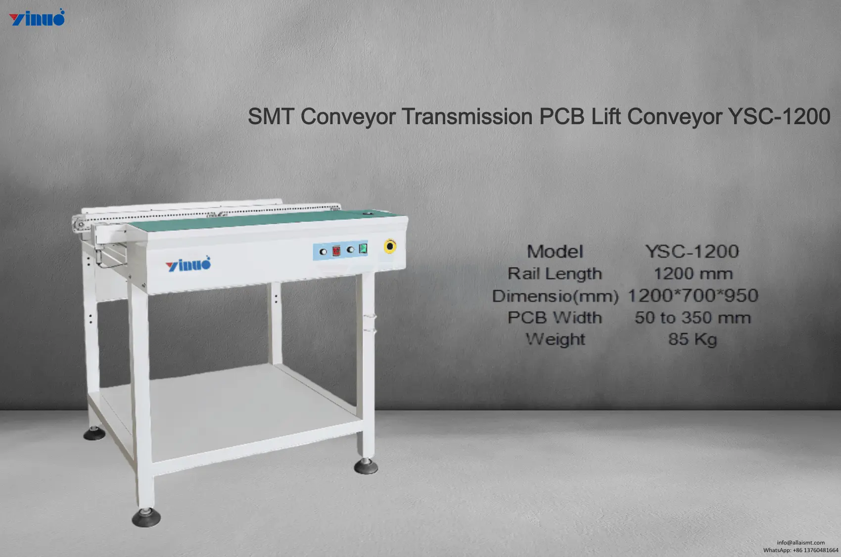 SMT Line PCB Lift Conveyor for Smooth and Stable Board Transmission