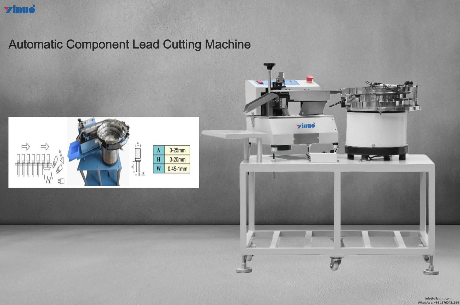 Automated Lead Cutting Machine for Through-Hole Quality
