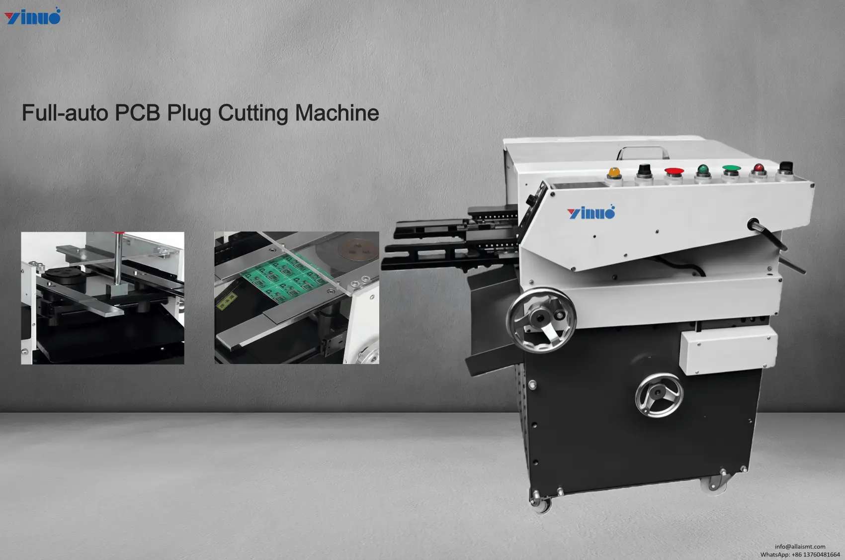 Reliable Full-auto PCB Plug Cutting Machine for Cost-Effective ...
